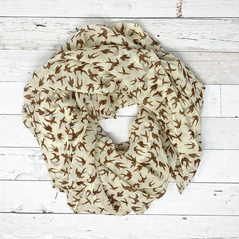 Bird Scarf - Etsy
