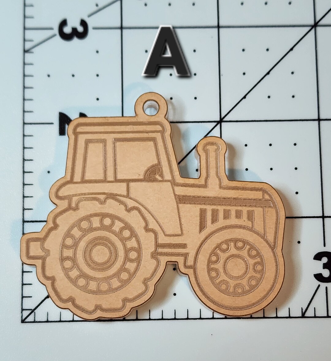 Tractor Silicone Keychain Mold - Etsy