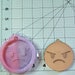 Emoji Faces Mold, Emoji Keychain Mold, Emoji, Silicone Mold, Silicone ...