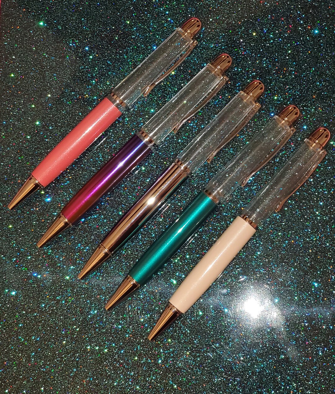 Fat Fillable Diy Refillable Ink Pens, Glitter Fillable Fat Ink Pens ...