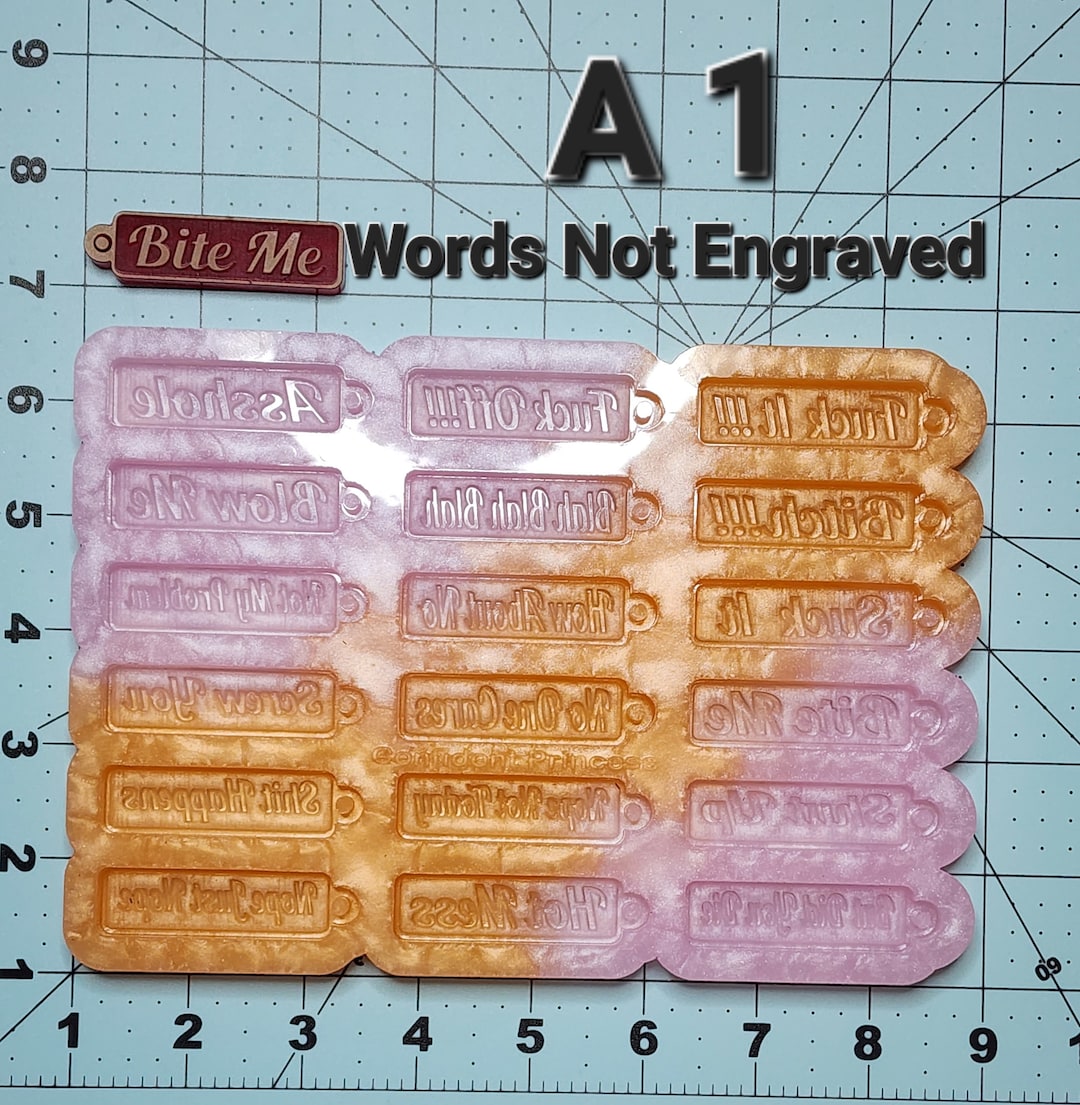 Word Mold Sarcastic and Bad Words. - Etsy