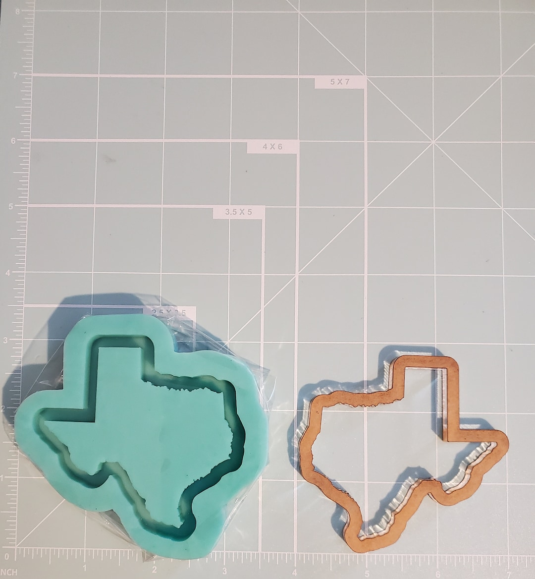 Texas State Shaker Mold - Etsy