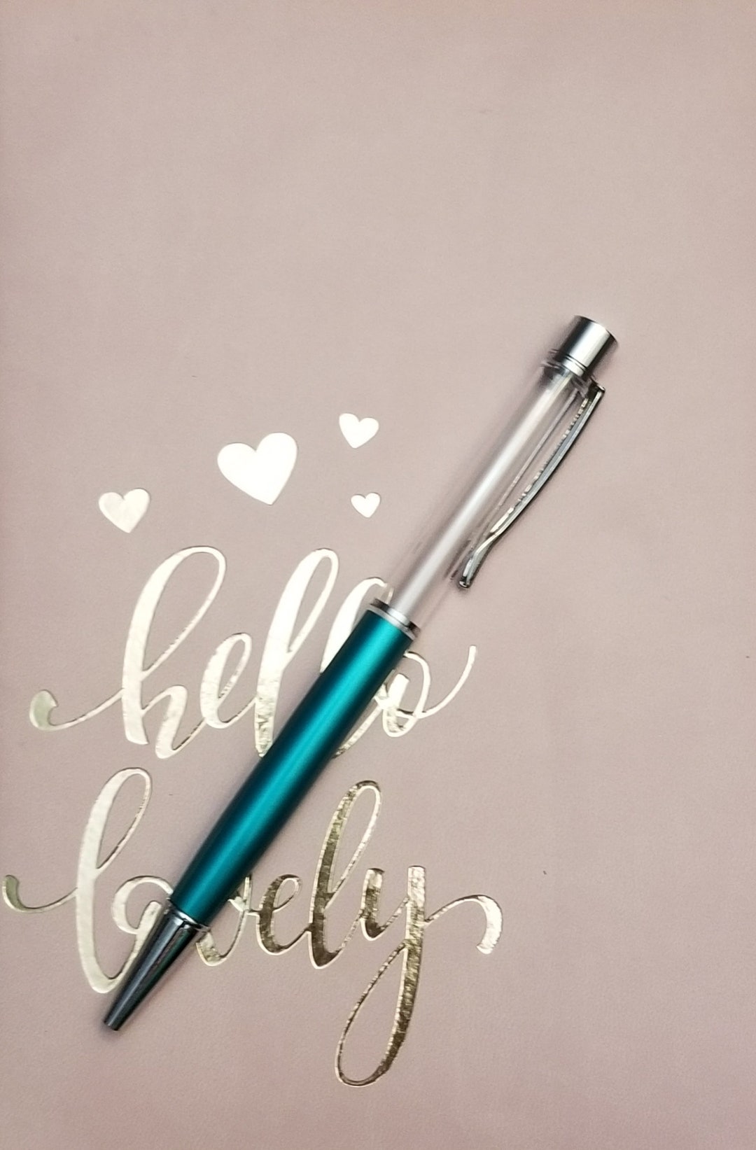 Floating Fillable Glitter Pens Deep Green - Etsy