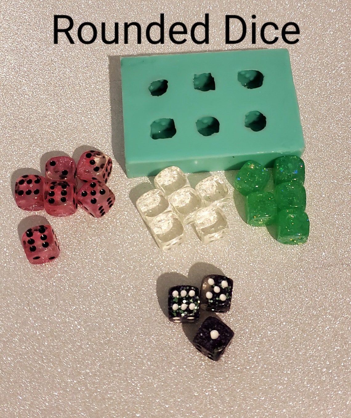 Playing Dice Silicone Mold Regular Dice Molds Silicone - Etsy