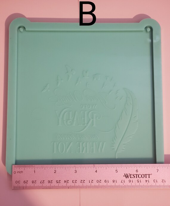 silicone mold plaque Memorial plaque Tools Molds etna.com.pe