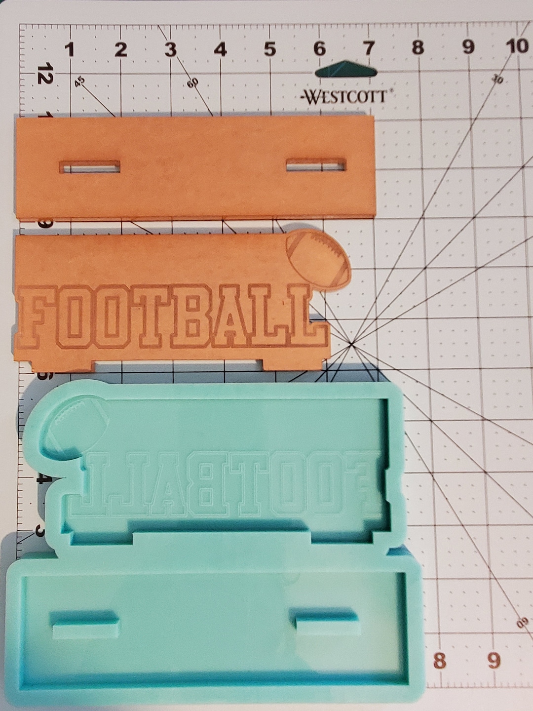 Sports Mold, Football Silicone Mold - Etsy