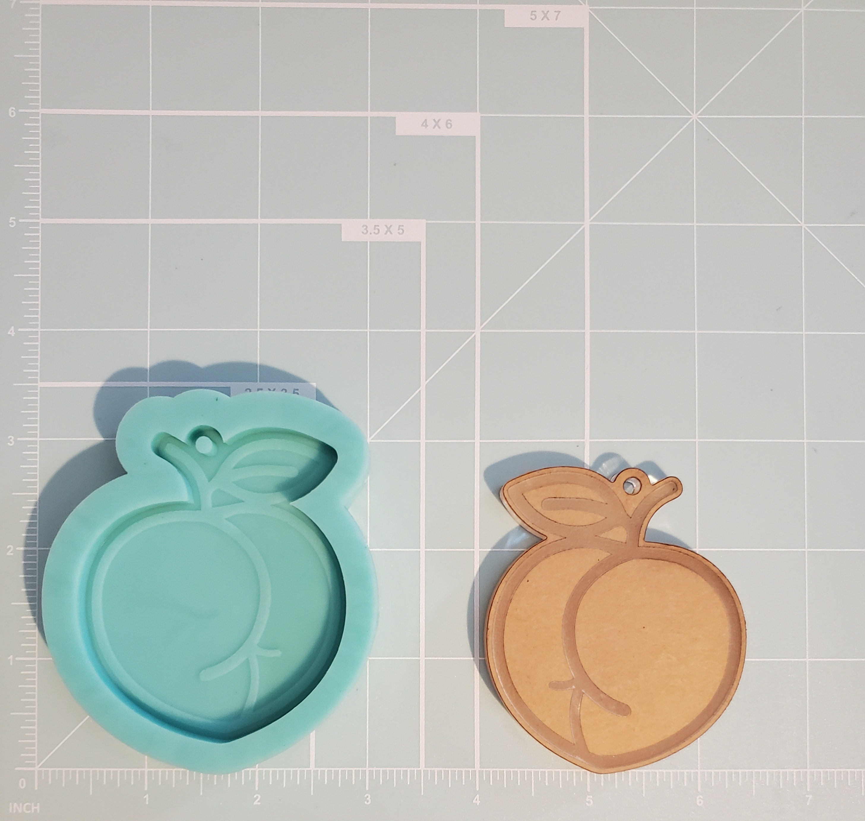 Peach Mold for Cookies - Etsy