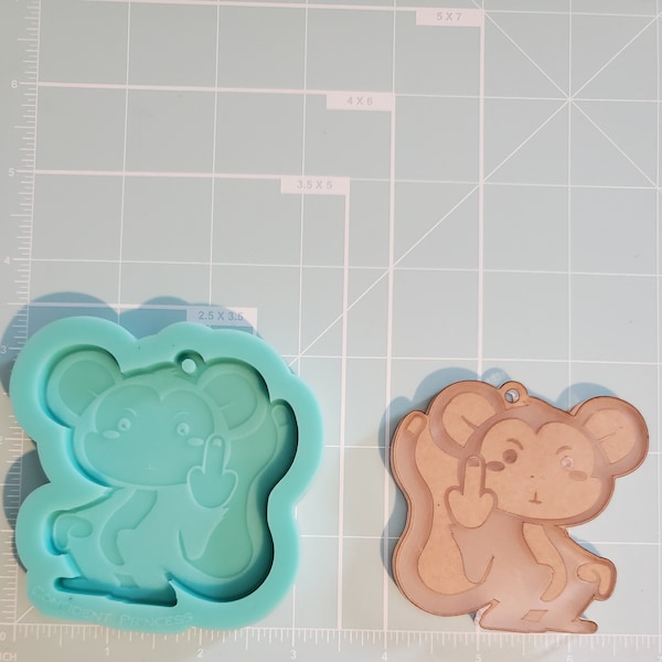 Monkey Middle Finger - Etsy