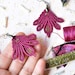 PDF Tutorial of Macrame Earrings, Leaves, Leaf Pendant, DIY, Step-by ...