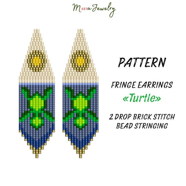 Seed Bead Turtle Pattern - Etsy