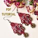 PDF Tutorial of Macrame Earrings, DIY, Step-by-step, Detailed Pattern ...