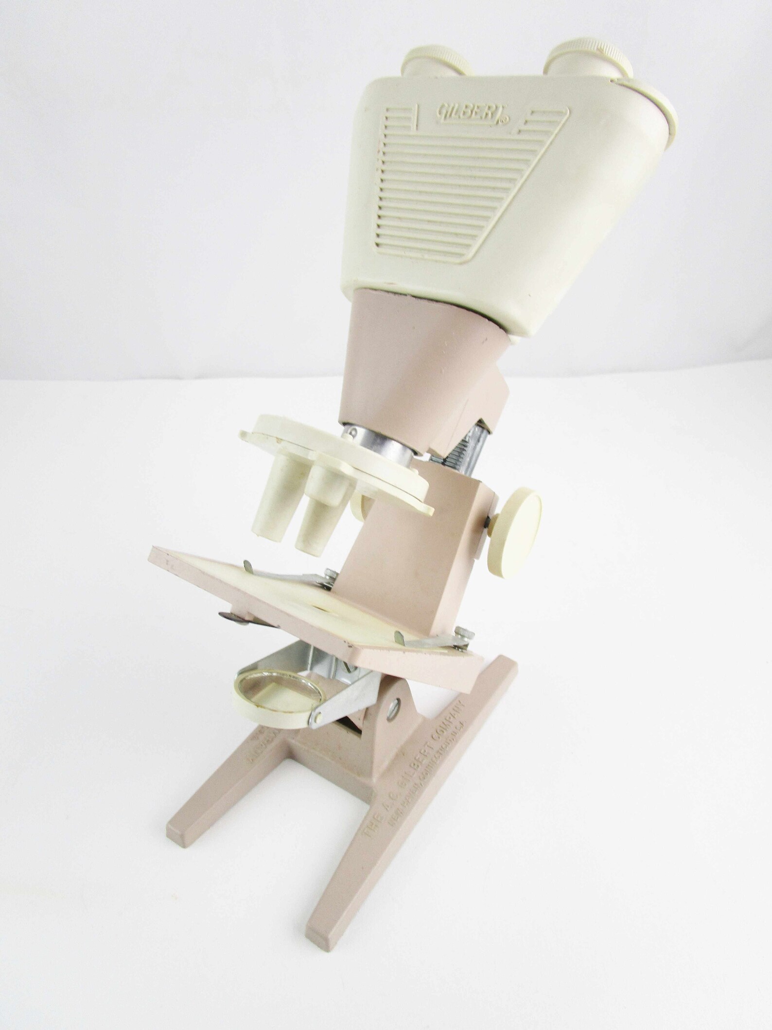 Super Fun 'gilbert Microscope and Lab Set' in Original Metal Box ...