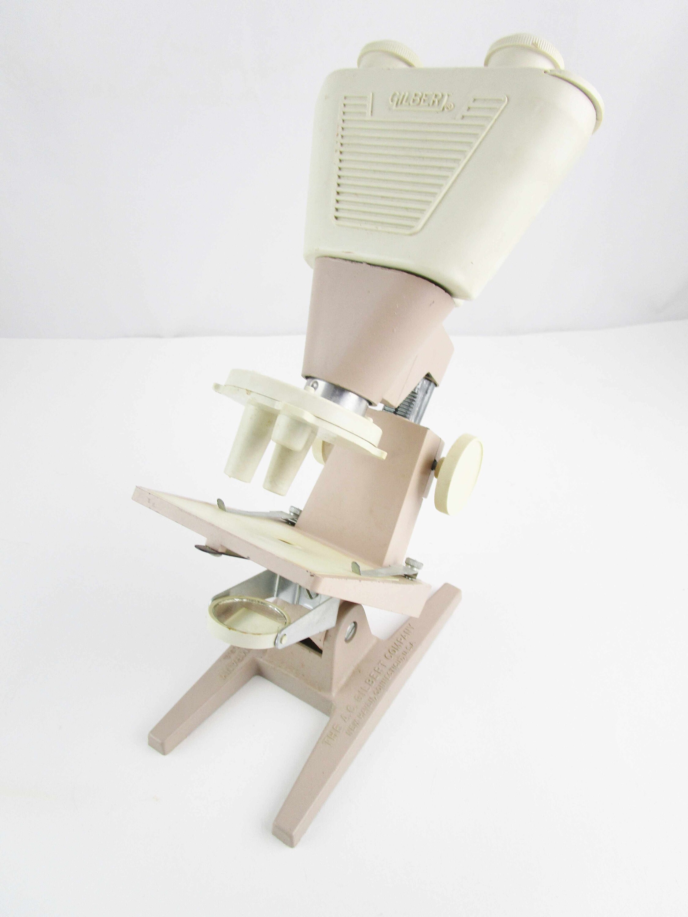 Super Fun 'gilbert Microscope and Lab Set' in Original Metal Box ...