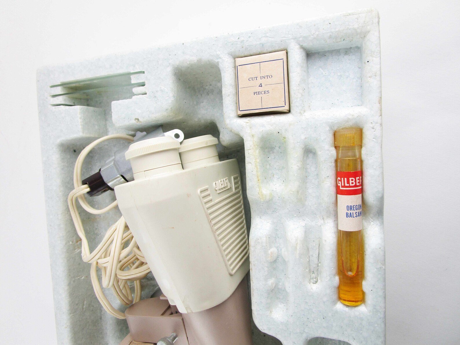 Super Fun 'gilbert Microscope and Lab Set' in Original Metal Box ...
