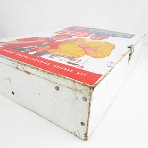 Super Fun 'gilbert Microscope and Lab Set' in Original Metal Box ...