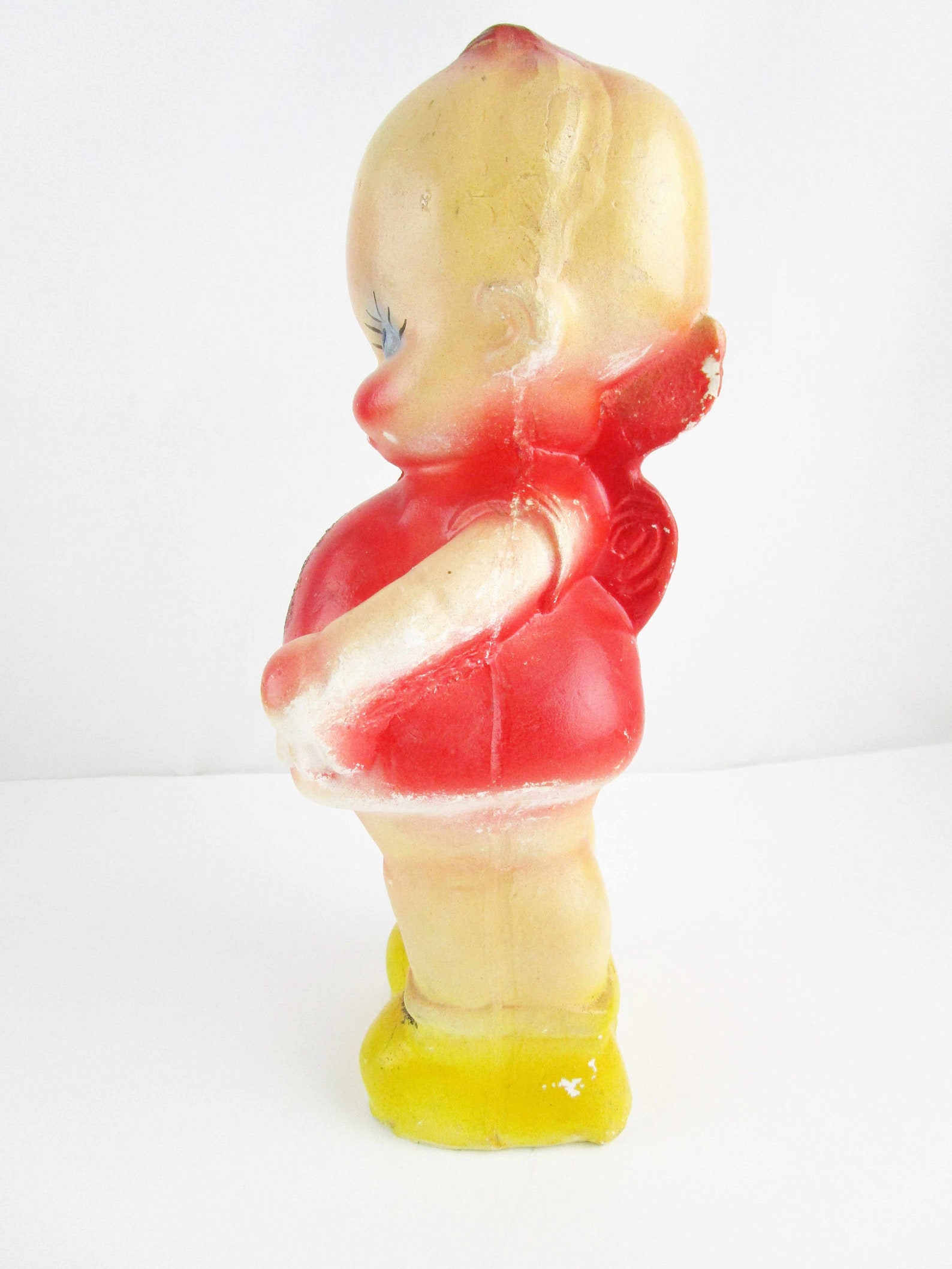 12 Tall Chalkware Doll Mid '30s Carnival Doll | Etsy