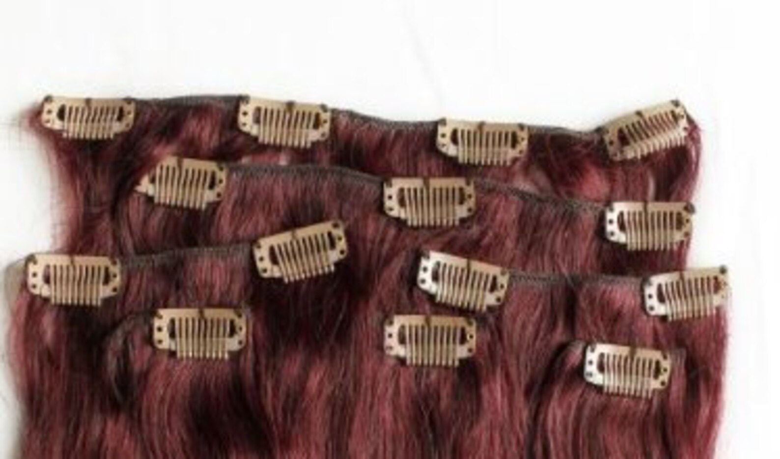 18 Clip in Hair Extensions Real Human Hair 80 Gram Clip - Etsy