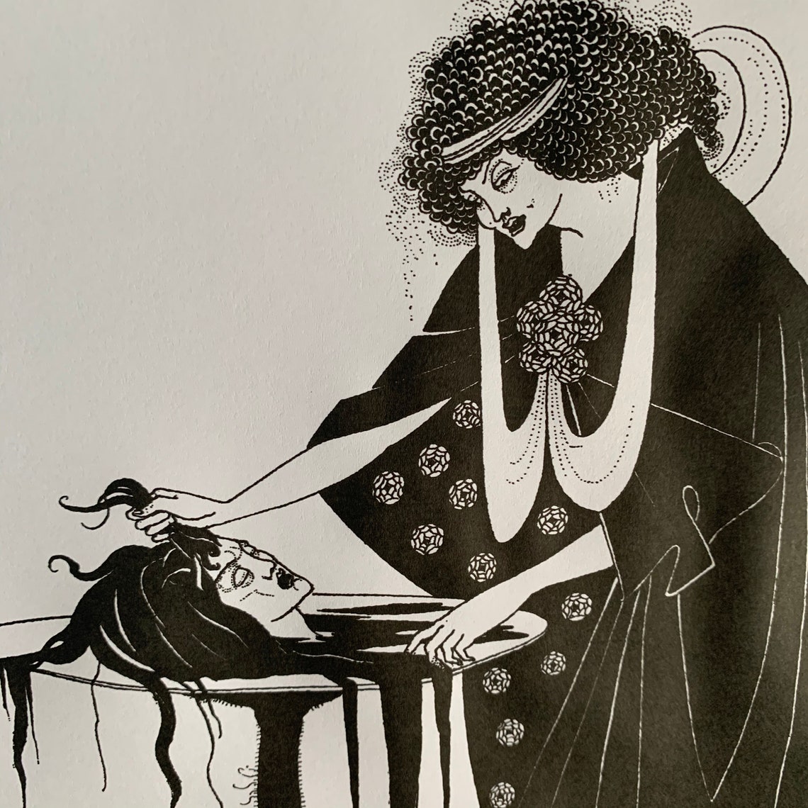 Oscar Wilde's Salomé Illustrations by Aubrey Beardsley DIY Kit 7 Pages ...