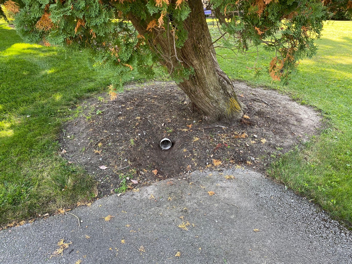 4" Animal Tile Guard, Drainage Guard, Varmint Pipe Guard, Squirrel Pipe ...