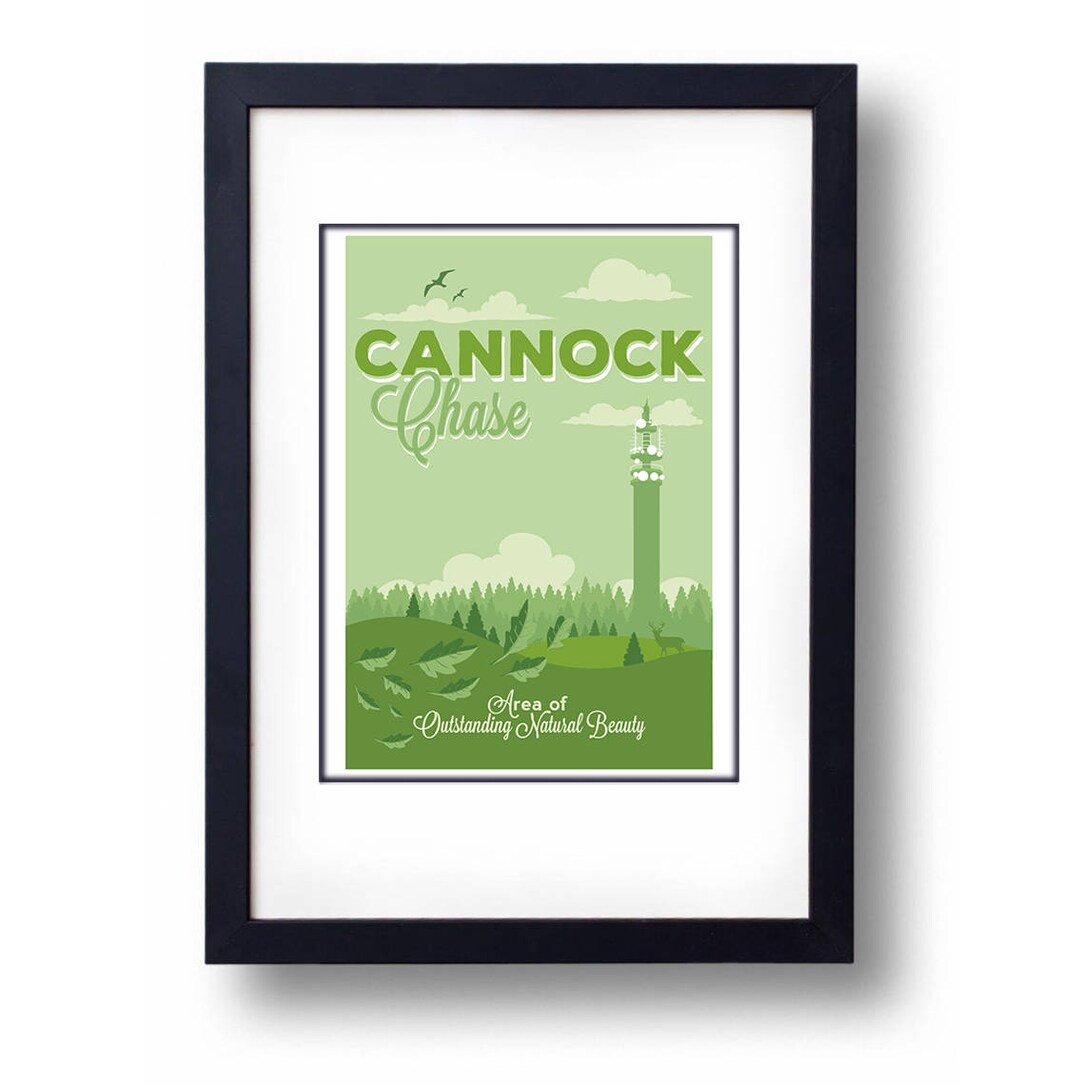 Cannock Chase Print - Etsy