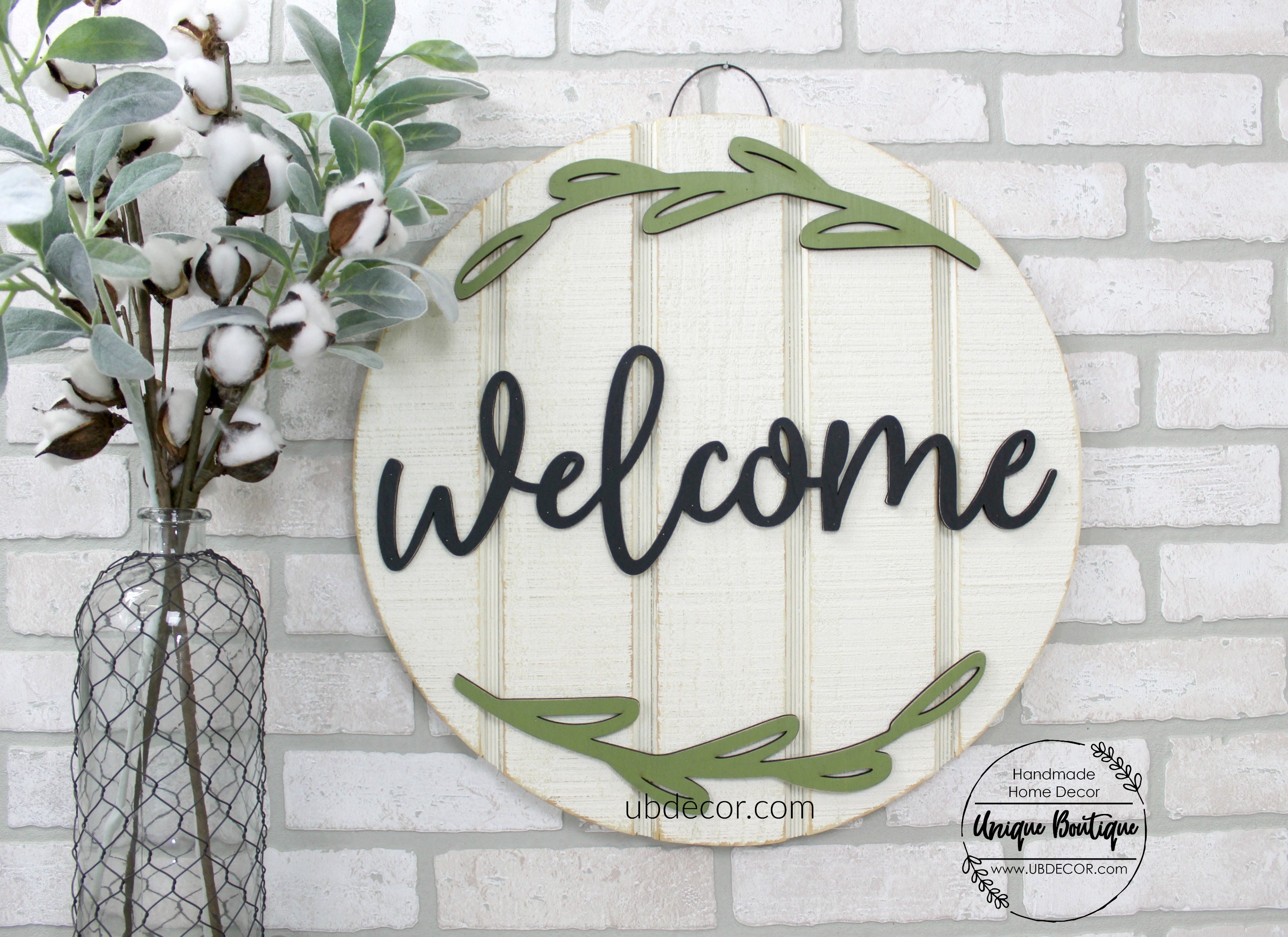 Welcome Sign for Front Door Hanging Wood sign Front Door | Etsy