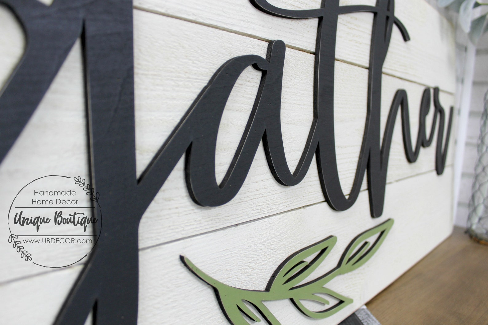 Gather Sign, Farmhouse Wall Decor, Fixer Upper Style, Wooden Shiplap ...