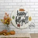 Front Door Decor Happy Fall Y'all Door Sign Fall Door - Etsy