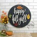 Front Door Decor Happy Fall Y'all Door Sign Fall Door - Etsy