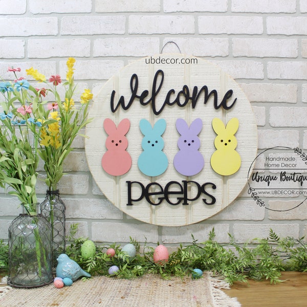 Easter Door Sign - Etsy