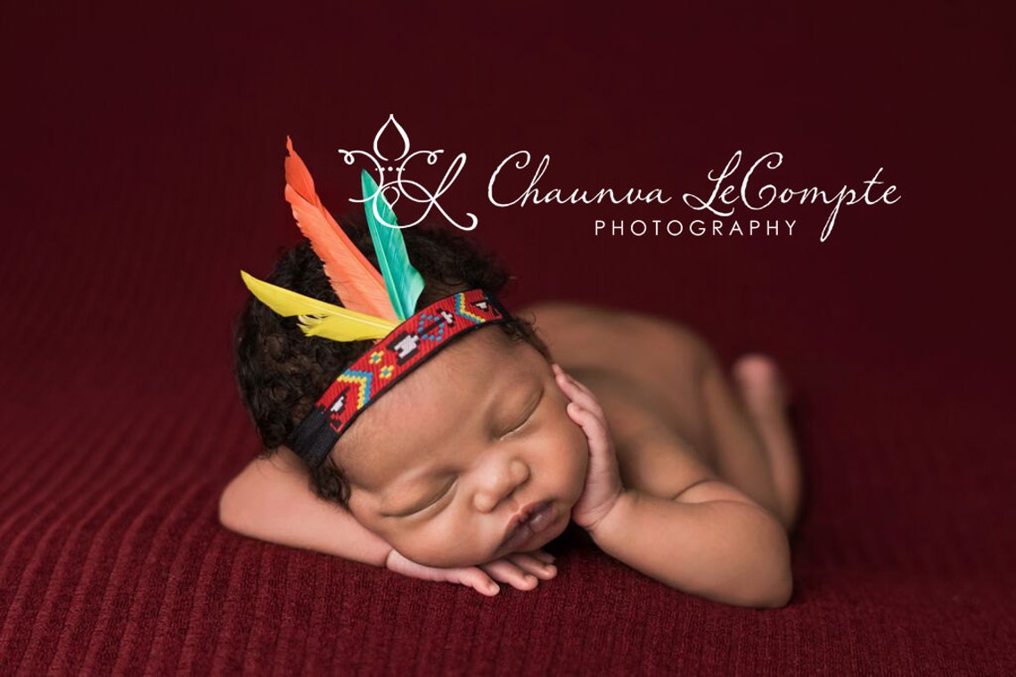 Newborn Native Twin Set Tribal Print Newborn Set Photography - Etsy