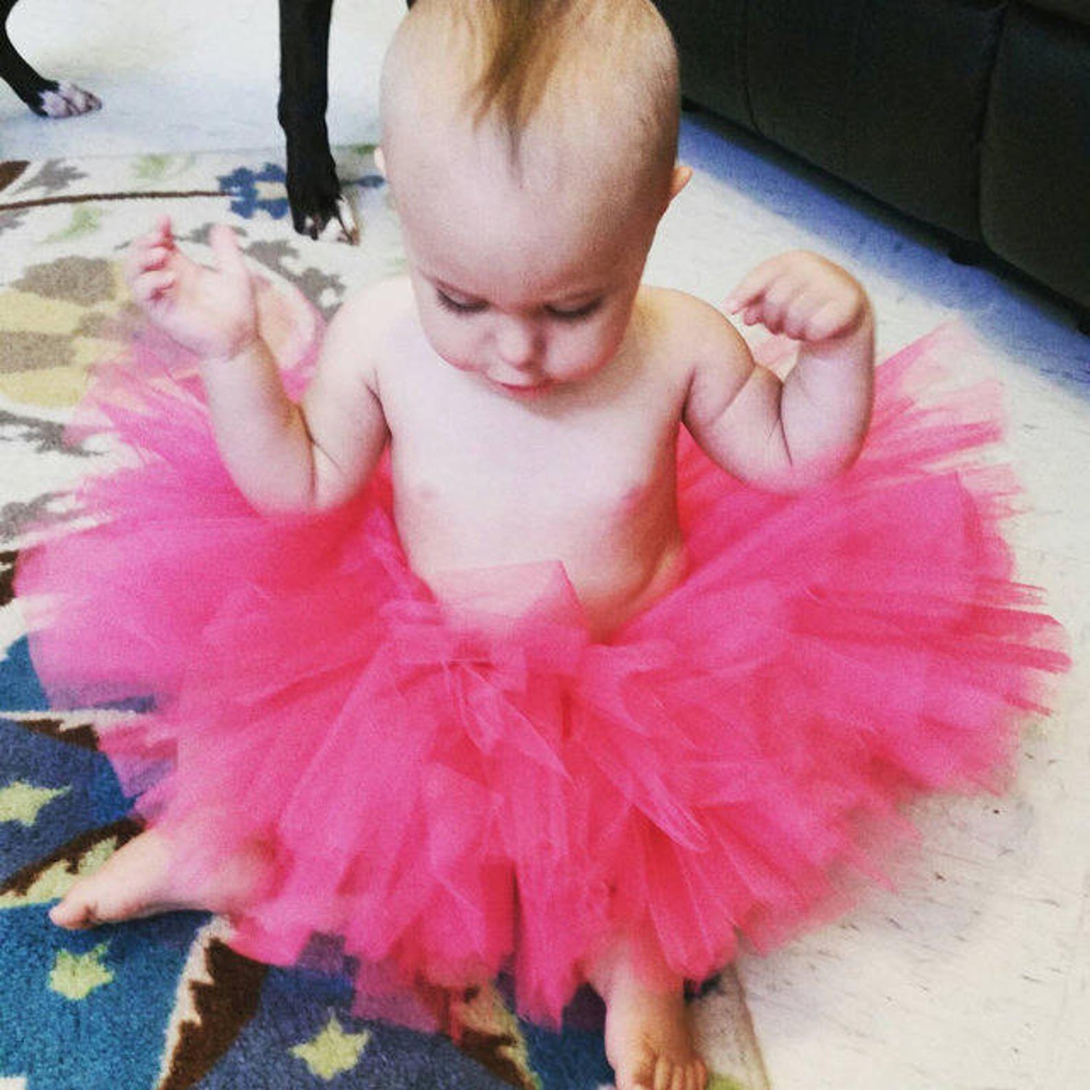 Pretty in Pink Tutu Hot Pink Tutu Birthday Tutu Cake Smash - Etsy