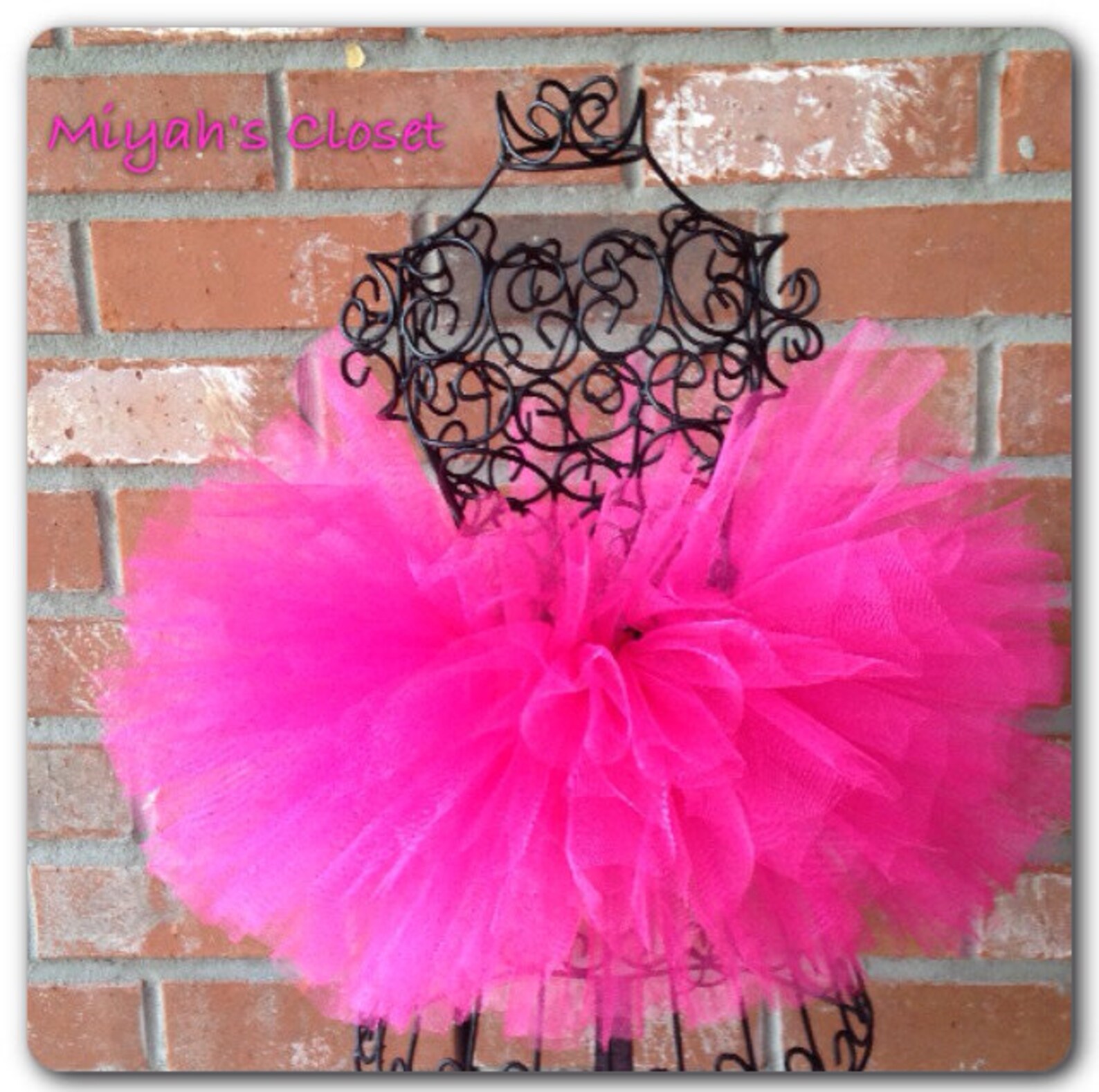Pretty in Pink Tutu Hot Pink Tutu Birthday Tutu Cake Smash Tutu Pageant ...
