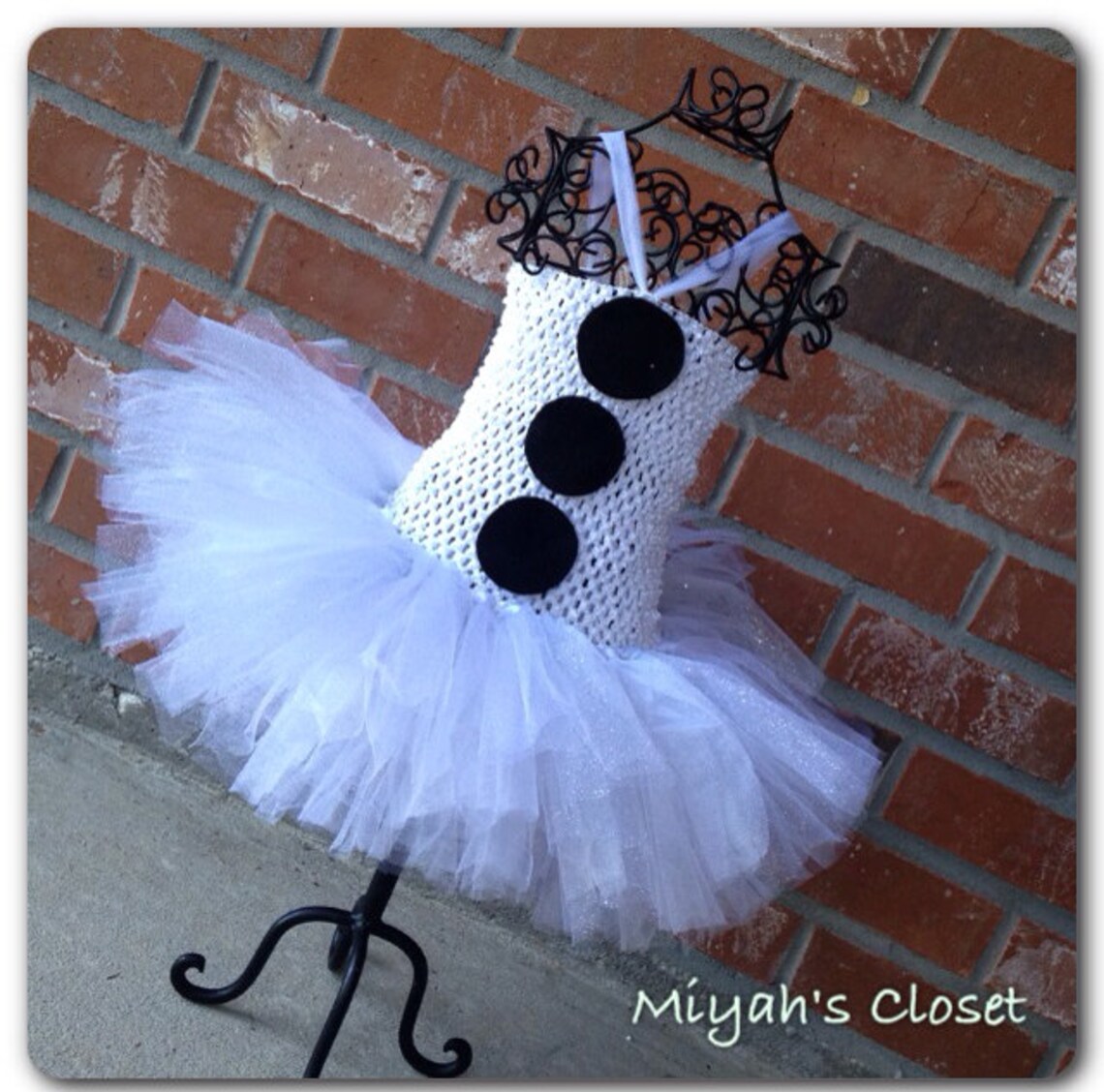 Snowman Tutu Dress Ice Tutu Dress Snow Tutu Halloween Tutu White Tutu ...