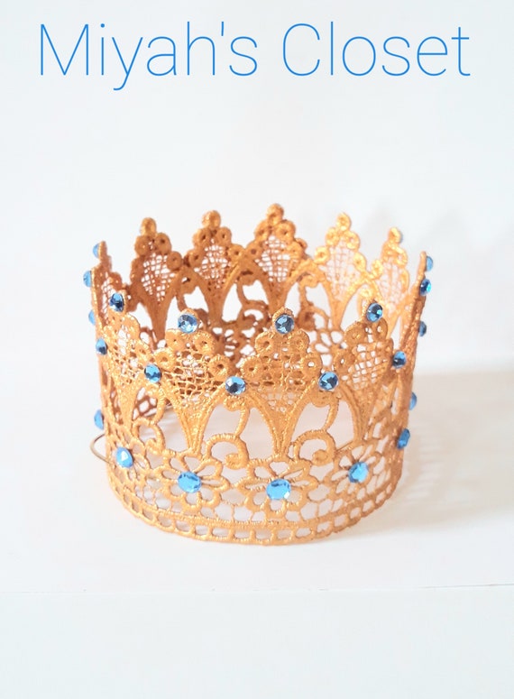 First Birthday Boy Crown Boy Birthday Crown Royal Birthday - Etsy