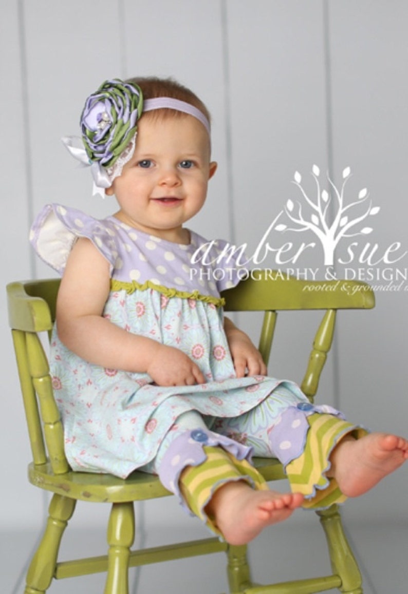 Lilac Garden Bloom Matilda Inspired Headband M2M Headband - Etsy