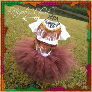 Tribal Tutu Set Native Costume Indian Costume - Etsy