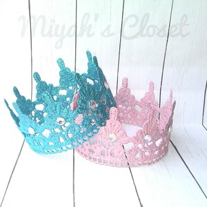 Gender Reveal Props Newborn Girl Boy Crown Set Spring Newborn Props ...