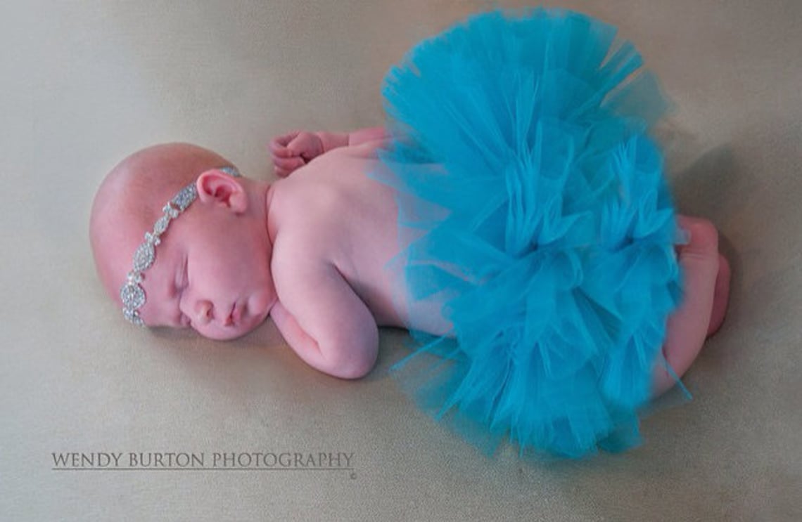 Aqua Tutu Newborn Tutu Beach Tutu Blue Tutu Baby Tutu Cake Smash Tutu ...