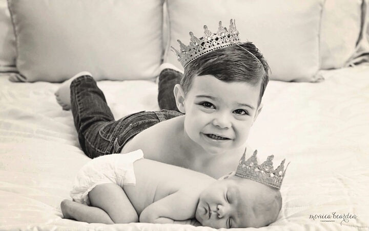 Big Brother Little Sister Crown Set Sibling Set Photo Prop Set Brother ...