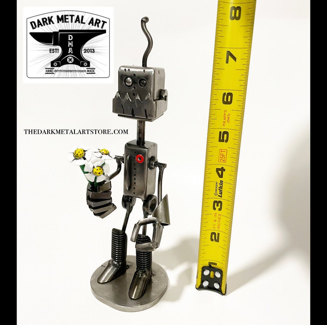 Metal Art Robot - Etsy