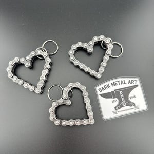 Heart Key Chain - Etsy