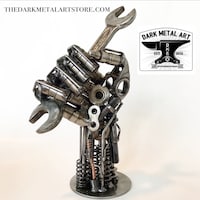 Wall-e Recycled Scrap Metal Statue,handmade Steel,cartoon Inspired.made ...