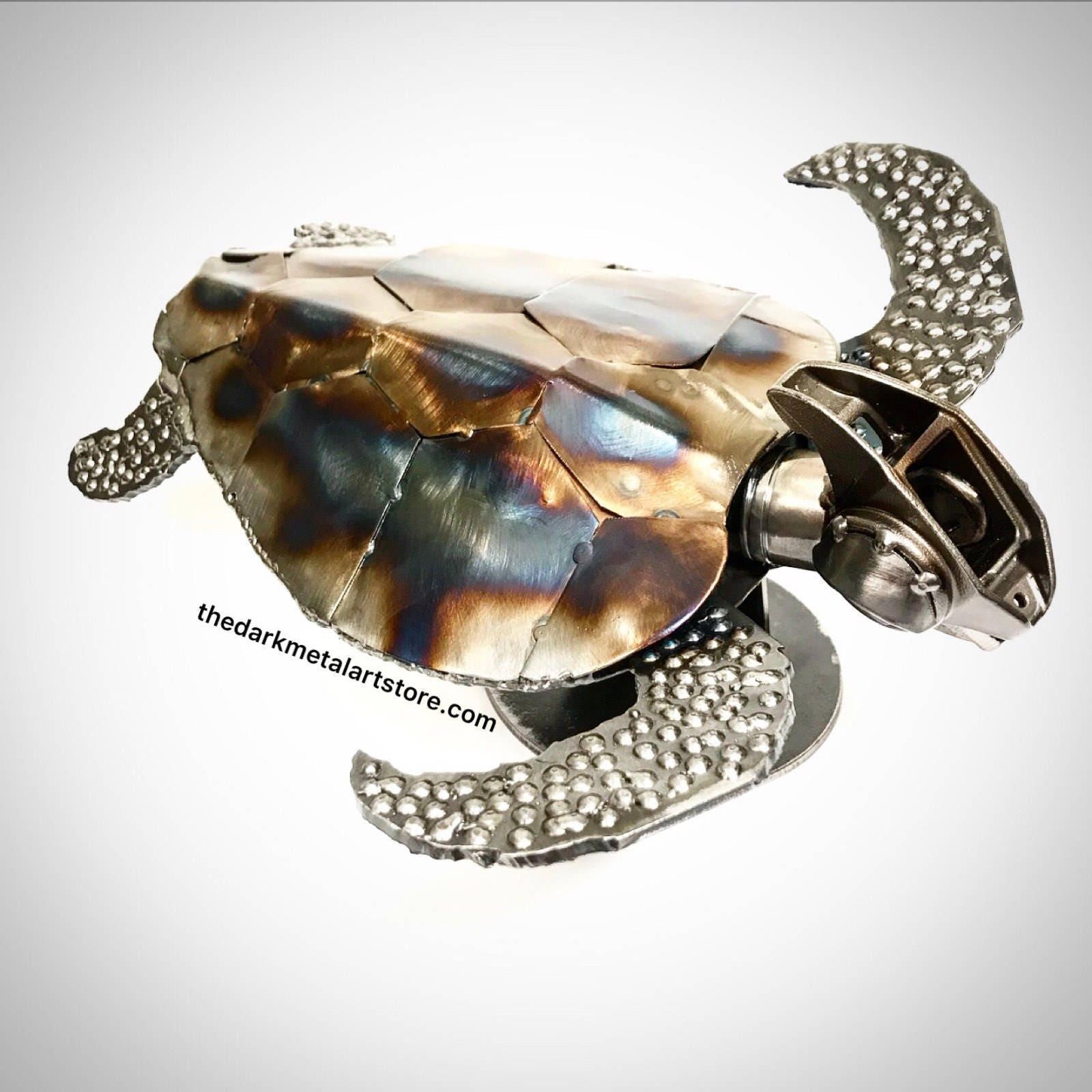 Metal Art Sea Turtle