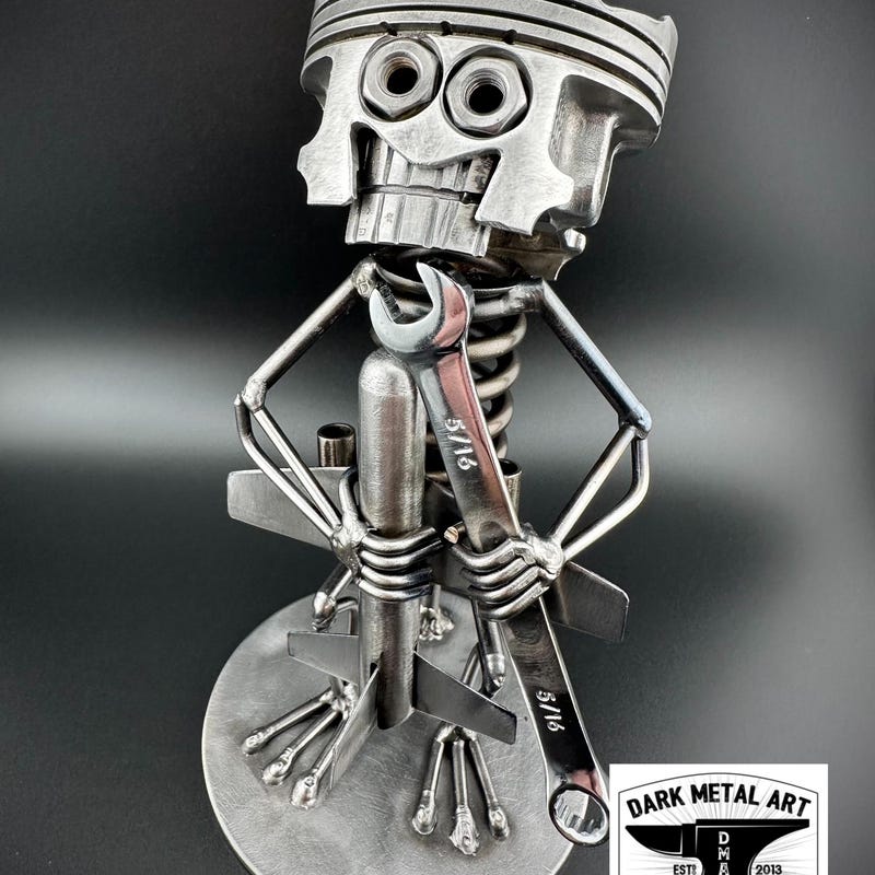 Metal Sculptures Mechanic - Etsy
