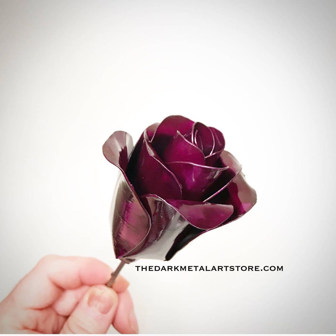 Purple Eternity Rose (1) - Etsy