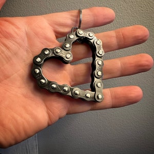 Heart Key Chain - Etsy