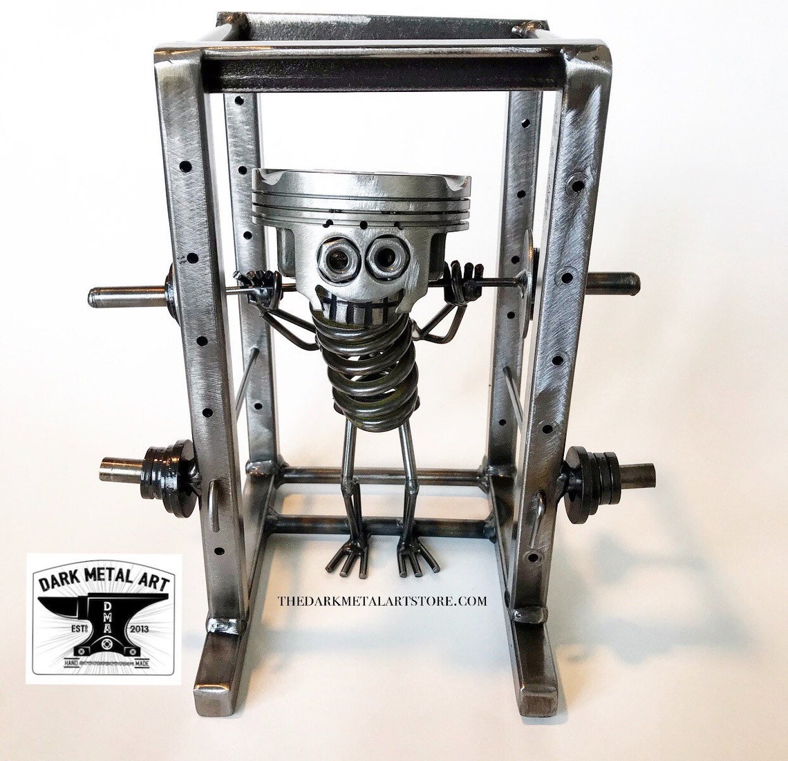 Power Lifter Metal Sculpture - Etsy