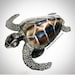 Metal Art Sea Turtle - Etsy