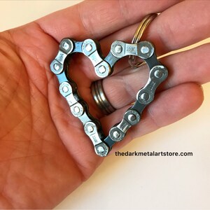 Heart Key Chain - Etsy