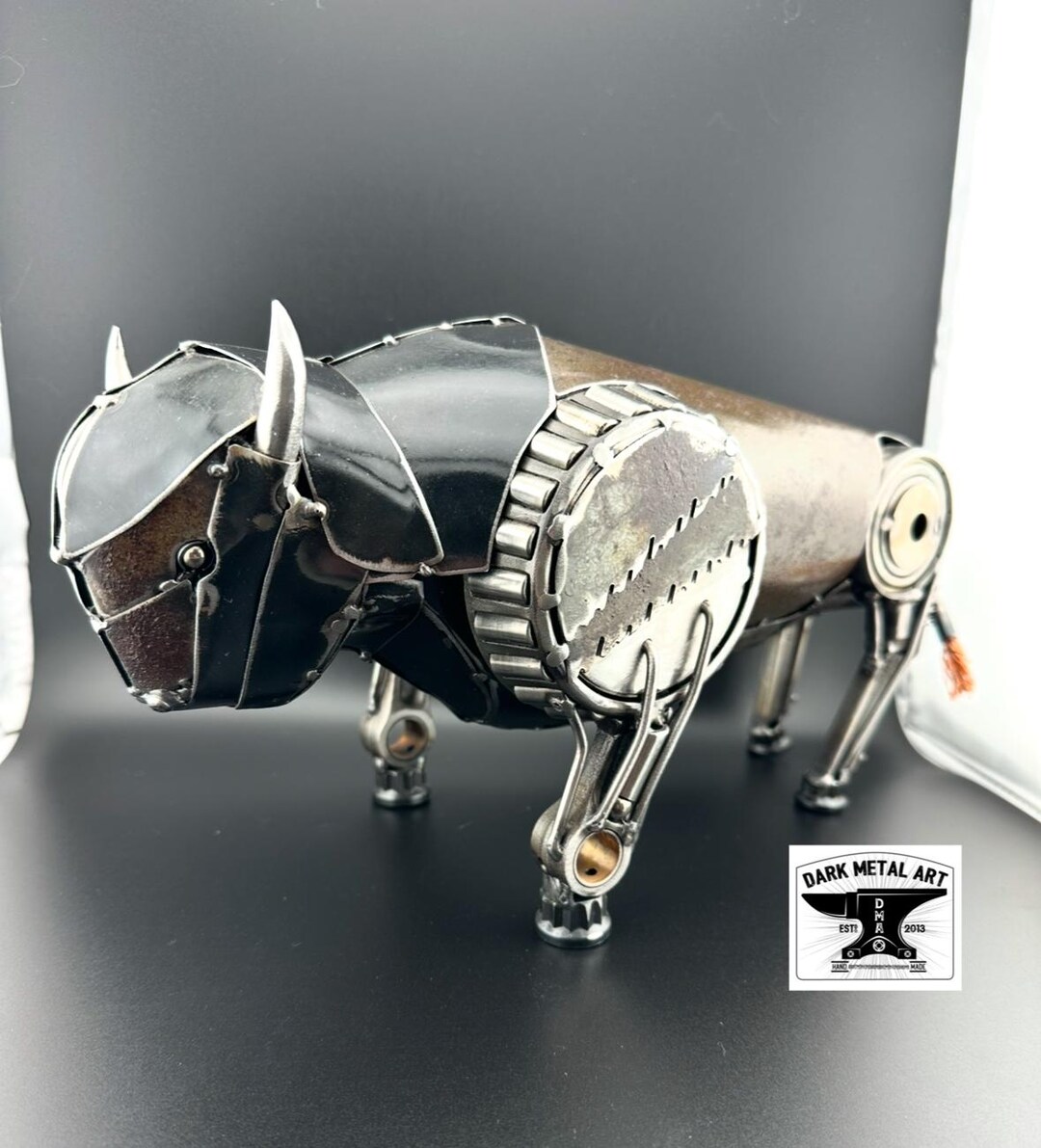 American Bison Metal Art - Etsy